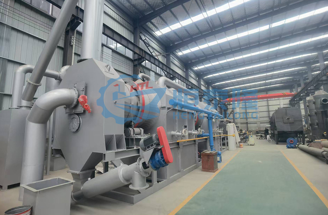 Full-automatic Horizontal Continuous Carbonization Furnace production ...